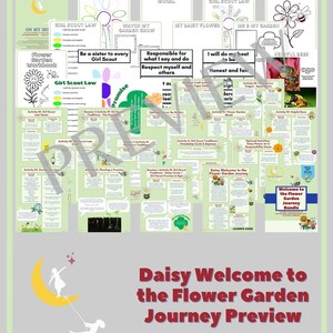 Girl Scout Daisy Welcome to the Flower Garden Journey Activity Plan ...