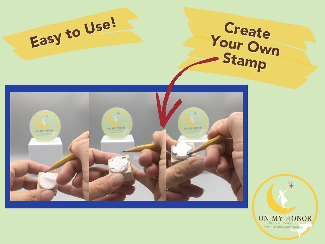 Girl Scout Letterbox Activity Kit Brownies Letterboxer Badge - Etsy