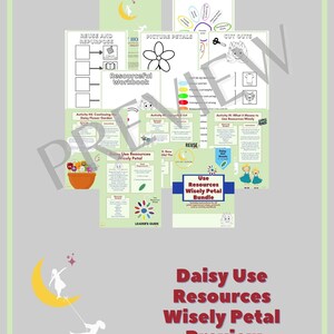 Girl Scout Daisy Activity Plan Bundle of Last 5 Petals - Educational ...
