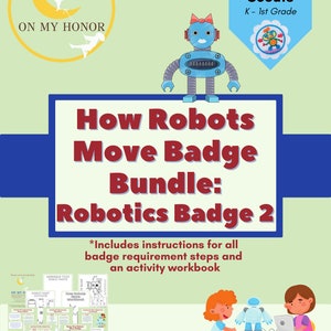 Girl Scout Daisies Robotics Badge Activity Plan Bundle - Educational ...