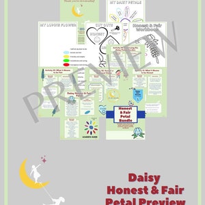 Girl Scout Daisy Activity Plan Bundle of First 5 Petals - Educational ...