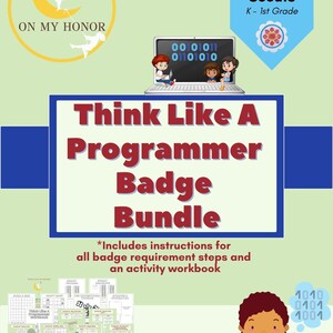 Girl Scout Daisy Think Like A Programmer Journey Activity Plan Bundle ...