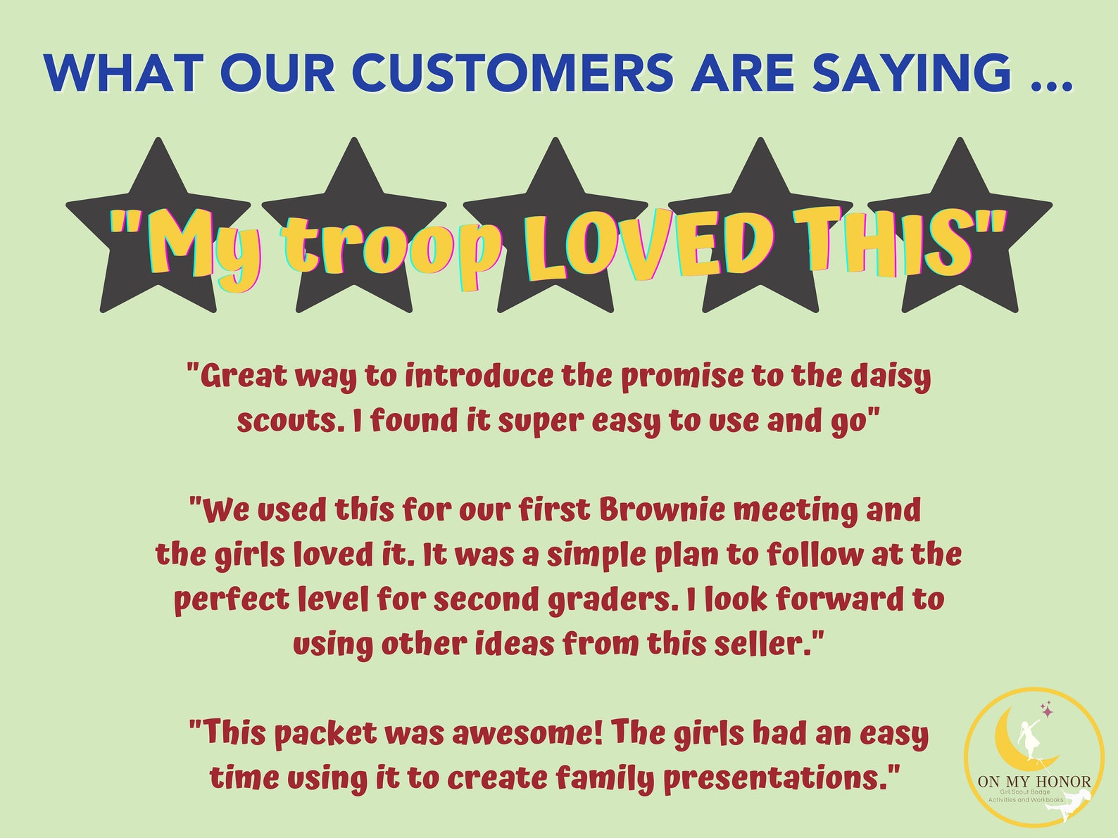 Girl Scout Letterbox Activity Kit Brownies Letterboxer Badge - Etsy