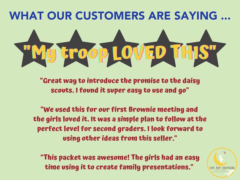 Girl Scout Letterbox Activity Kit Brownies Letterboxer Badge - Etsy