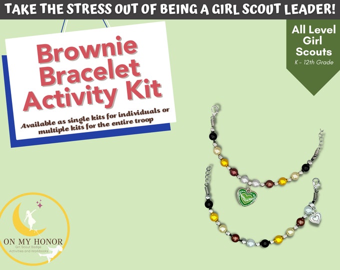Girl Scout Make New Friends Bracelet Activity Kit - Daisy Bracelet ...