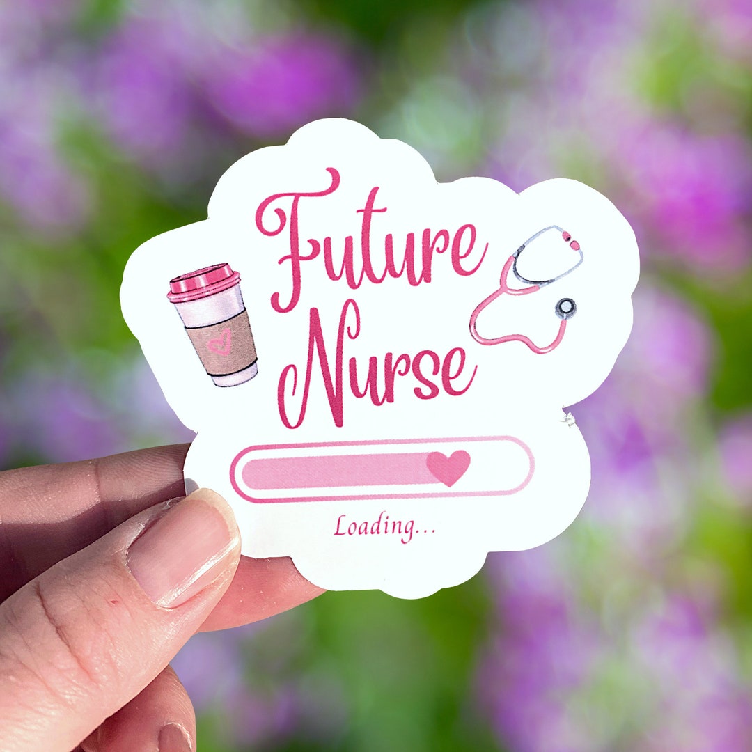 Future Nurse Sticker, Nursing Student, Nurse Sticker, Nursing Student ...
