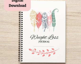 WEIGHT LOSS JOURNAL Printable Planner / Tracker - Etsy