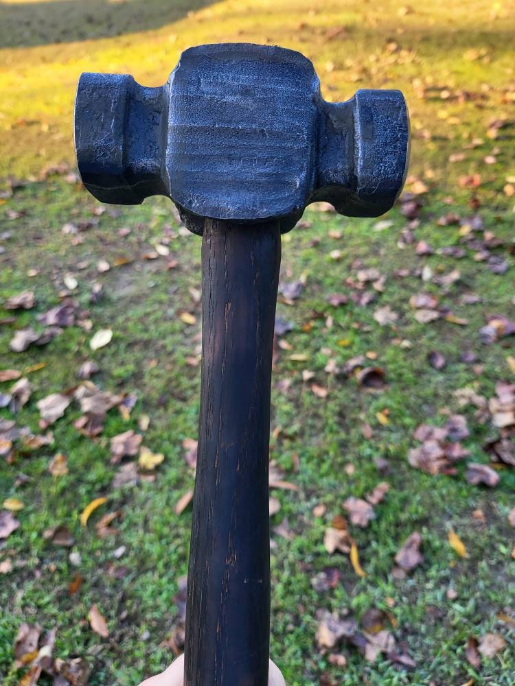 3.5lb Blacksmith Rounding Hammer - Etsy
