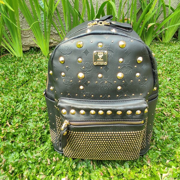 Studded Backpack - Etsy