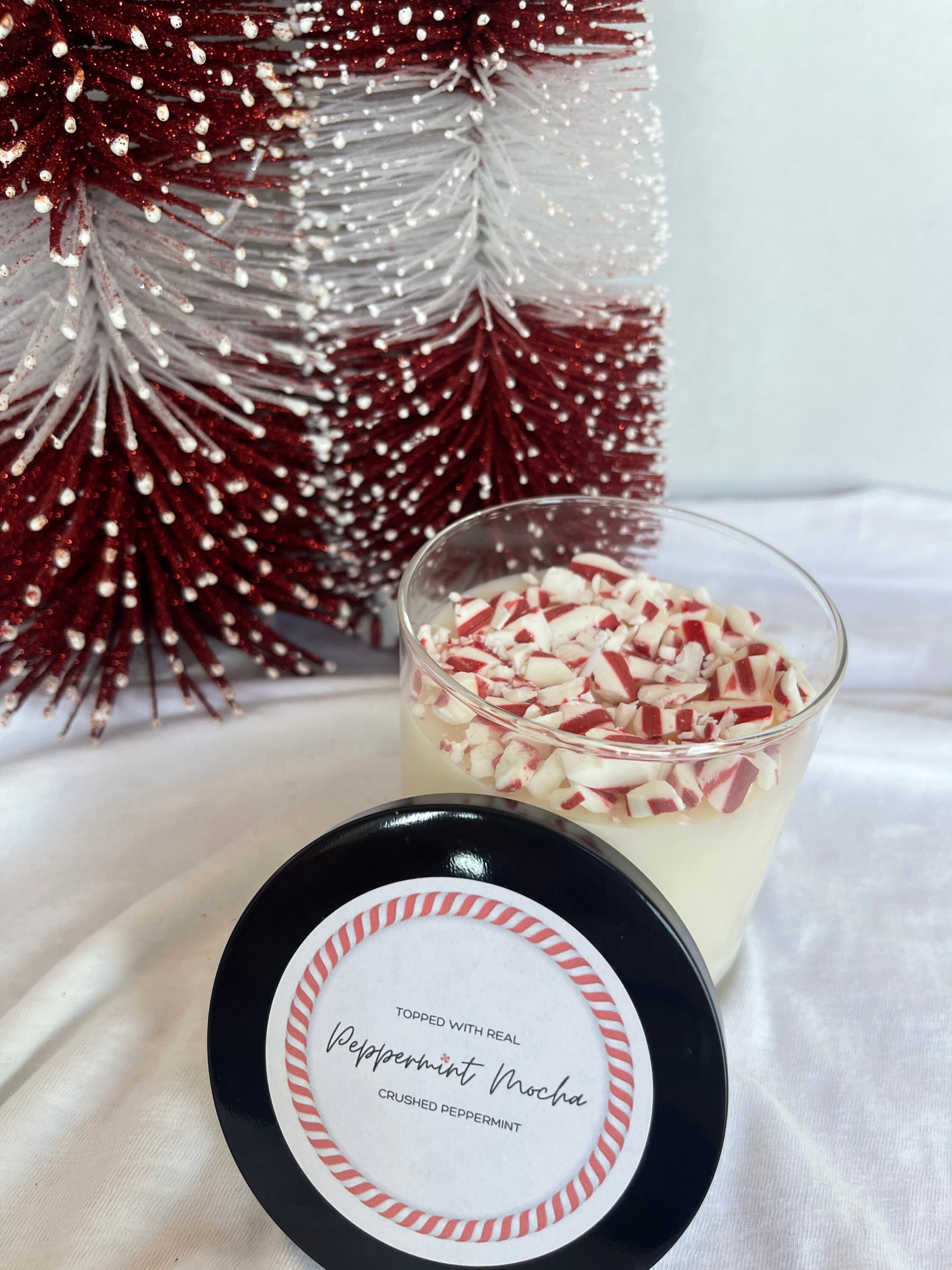 Peppermint Mocha Candle Peppermint Mocha Fall Winter 2022 Collection - Etsy