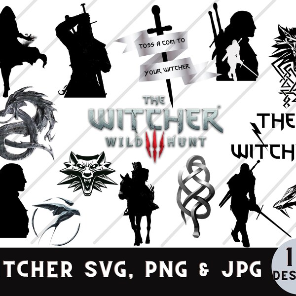 Witcher Ciri Svg - Etsy