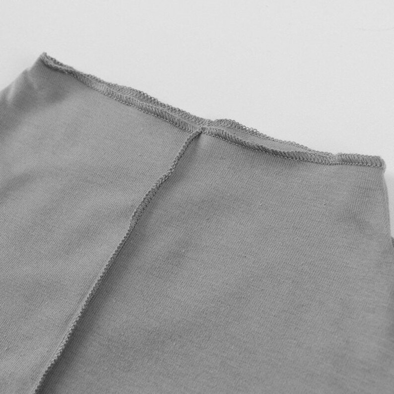Turtleneck Long Sleeve Inside Out Top Fitted Long Sleeve - Etsy