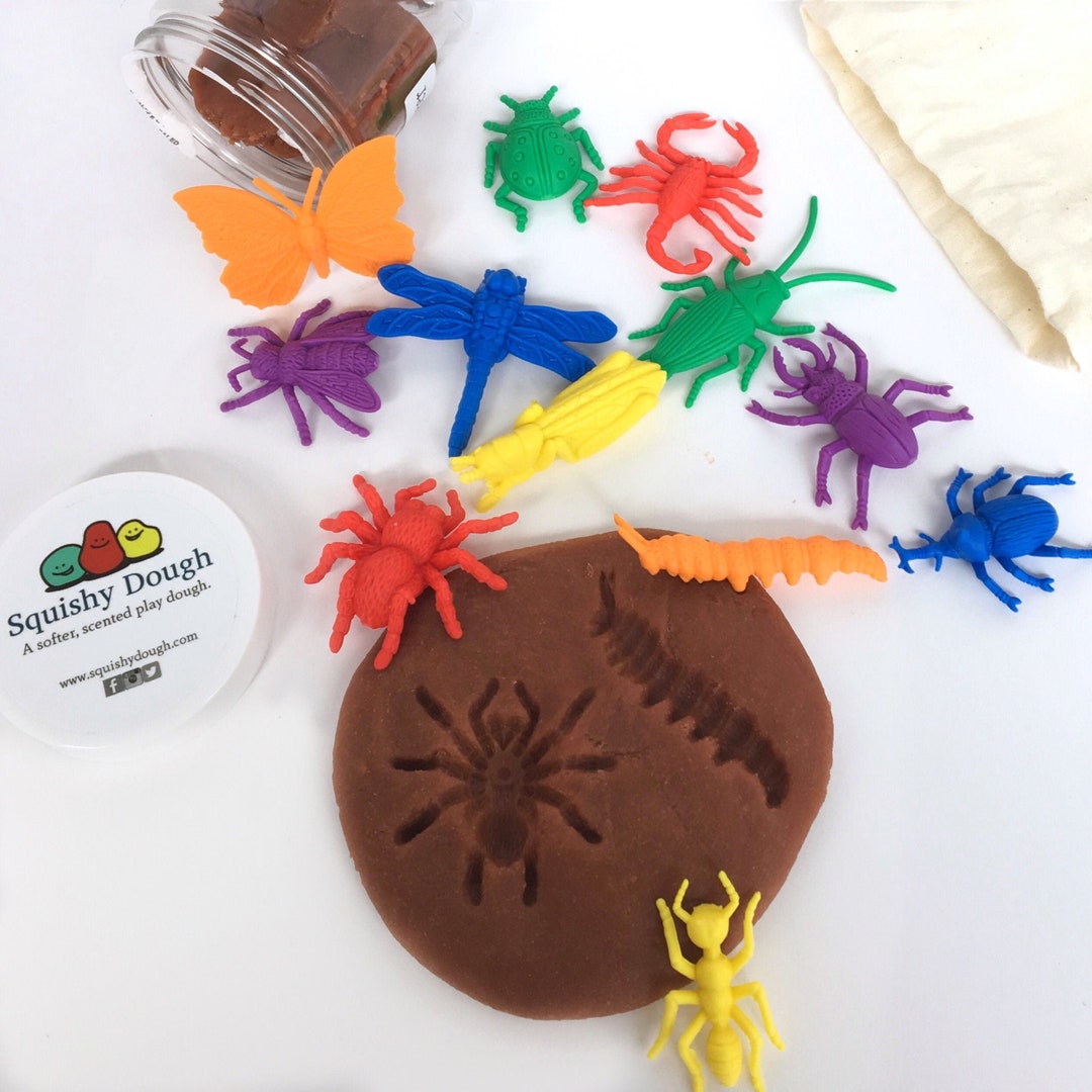 Bug Playdough Sensory Kit, Insect Exploration Activity Set for Kids ...
