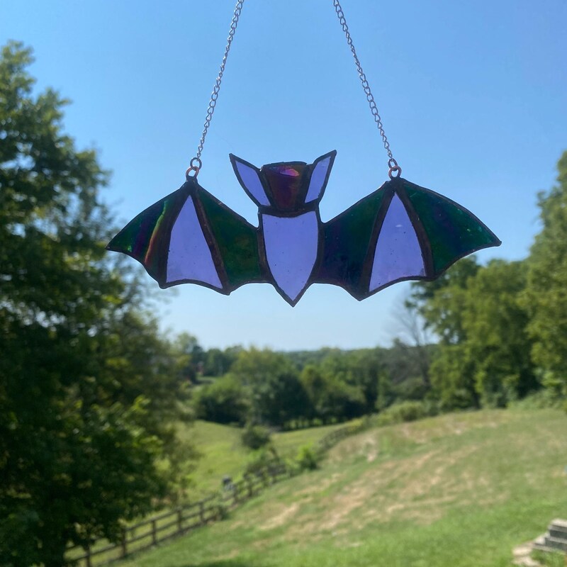 Stained Glass Bats - Etsy