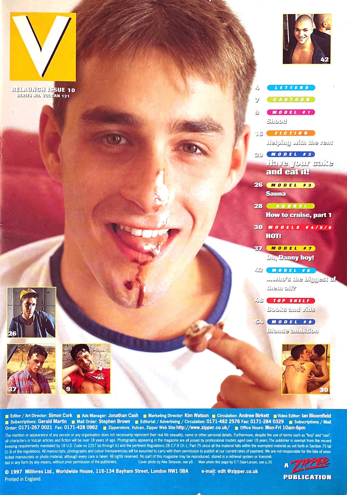 Vulcan Set of 15 Relaunch Issues Vintage Young Gay Male UK - Etsy