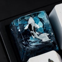 Keycap Koi Fish, Artisan Keycap, Backspace Keycap Profile Cherry and ...