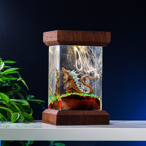 Godzilla Night Light - Etsy