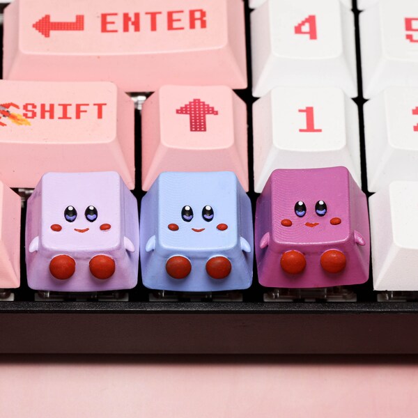 Kirby Keycaps - Etsy