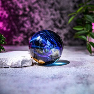 Aurora Borealis Paperweight Northern Lights Paperweight Decor Resin ...