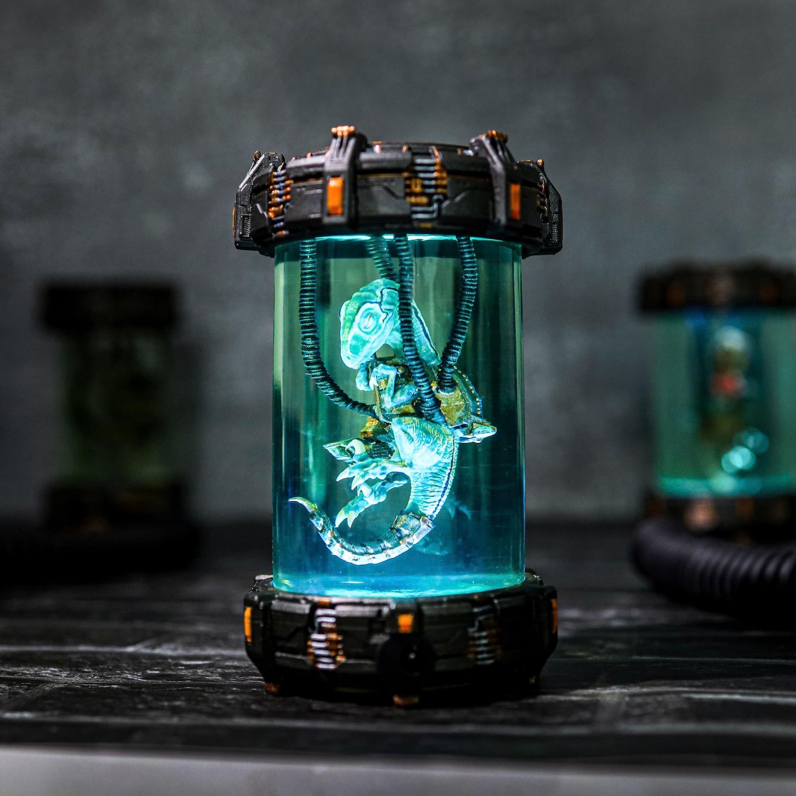 Raptor Dinosaur Figurine Raptor Dinosaur Night Lamp, Custom Epoxy Resin ...