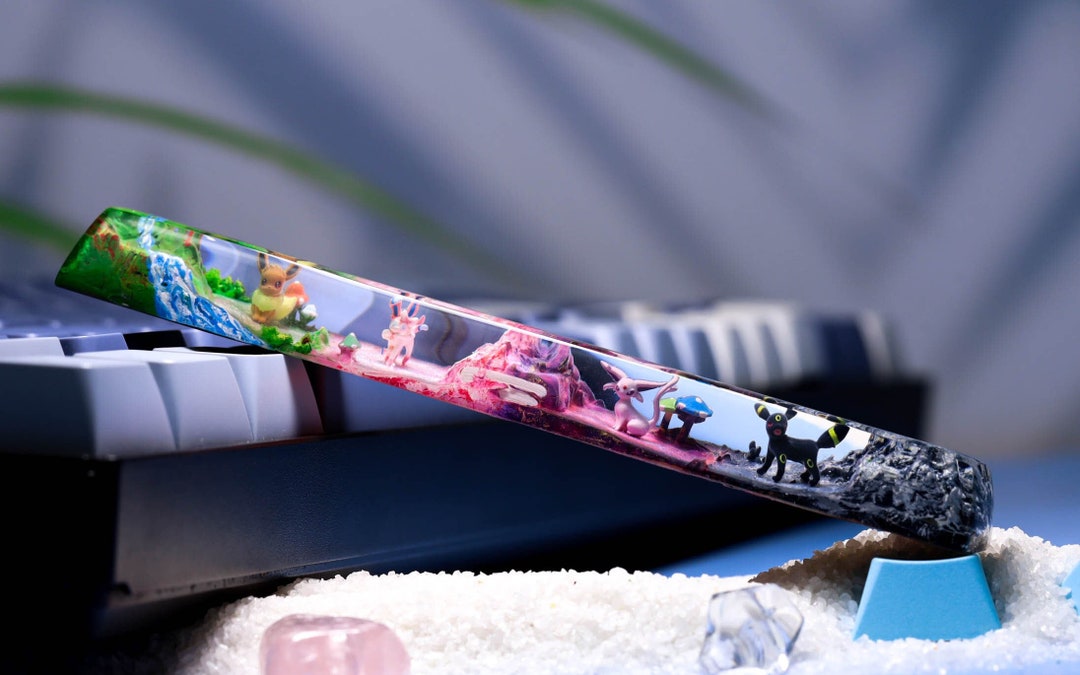 Eeveelution Spacebar Pokemon, Custom Spacebar Pokemon Keycap, Custom ...