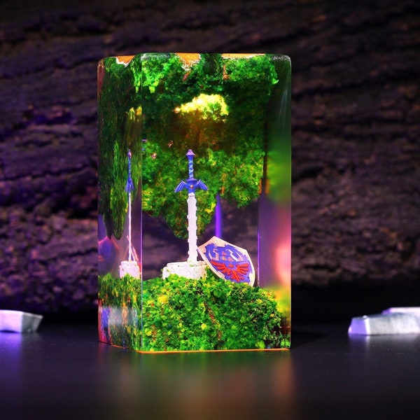 Master Sword Epoxy Lamp - Etsy