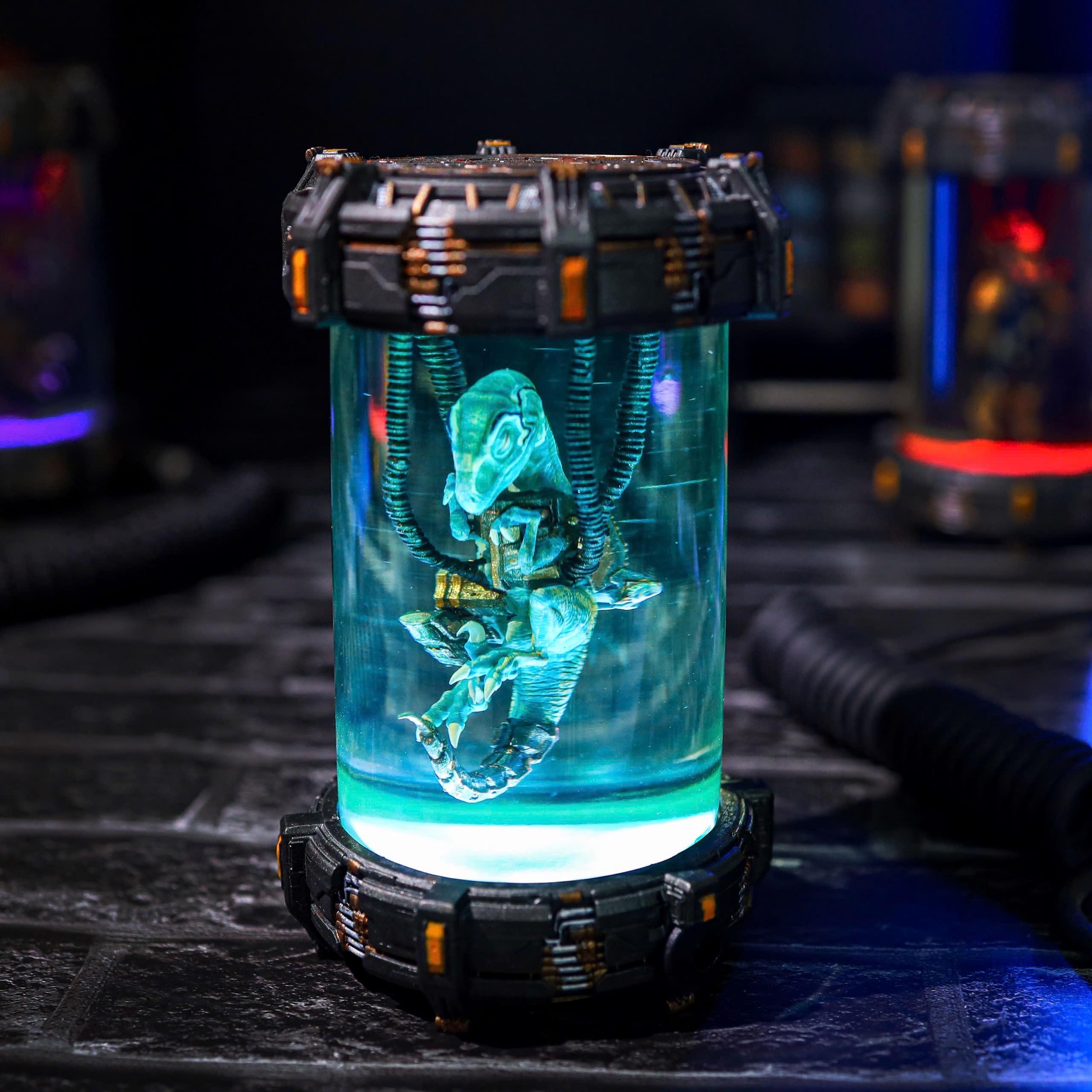Raptor Dinosaur Figurine Raptor Dinosaur Night Lamp, Custom Epoxy Resin ...