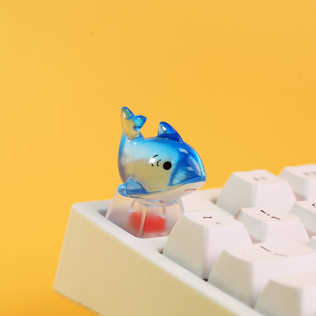 Cute Animal Keycap Smile Frog Keycap Dolphin Keycap Sea - Etsy