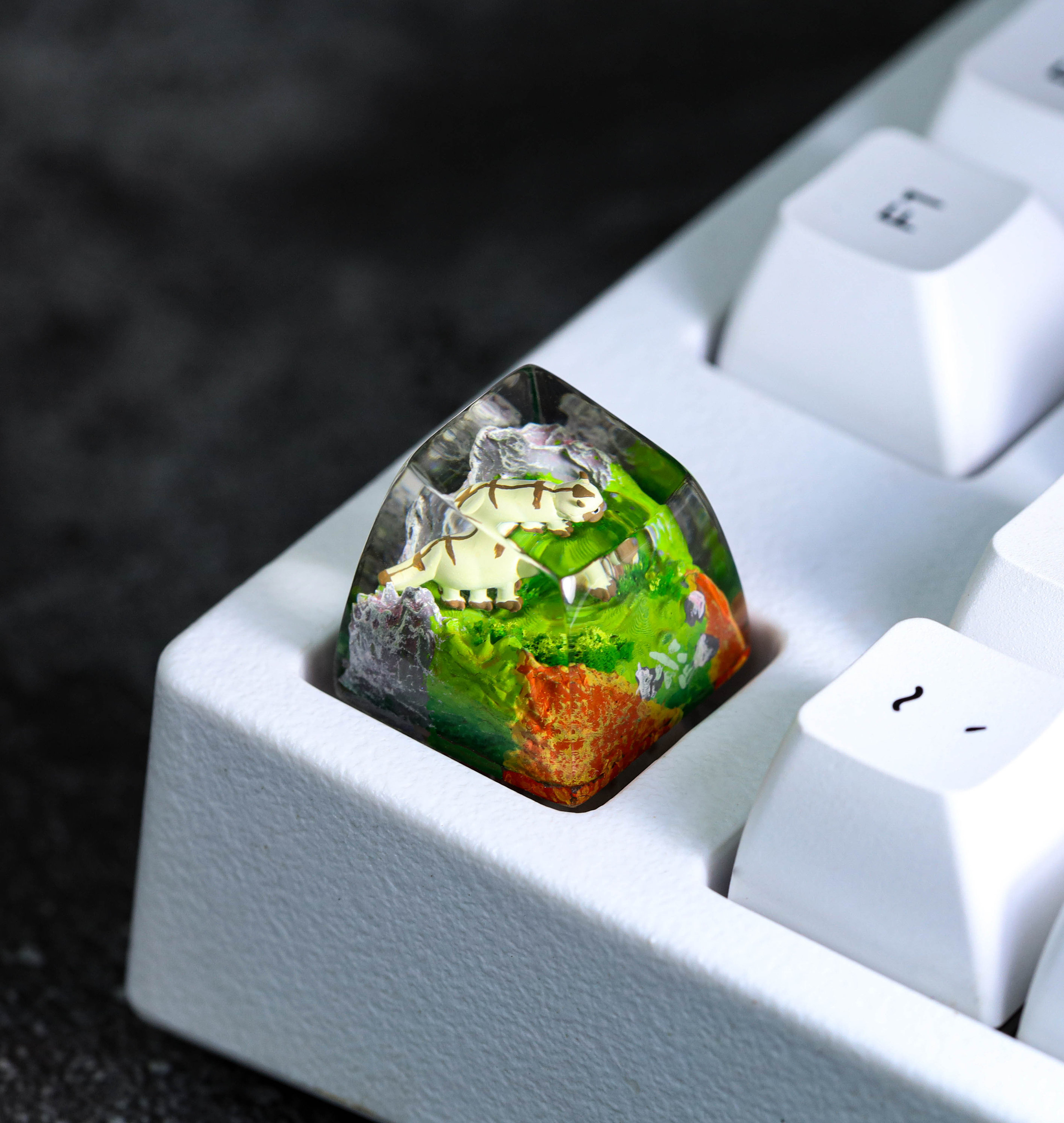 Appa Keycaps Artisan Avatar Anime Keycap Custom Artisan - Etsy Australia