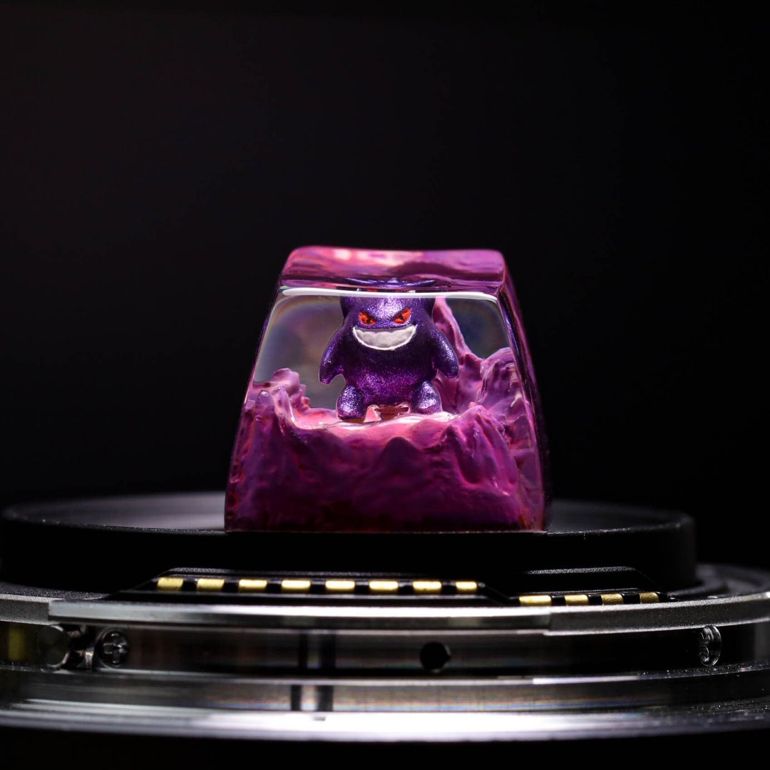 Gengar Pokemon Keycap, Custom Pokemon Keycaps Artisan, Anime Keycaps SA ...