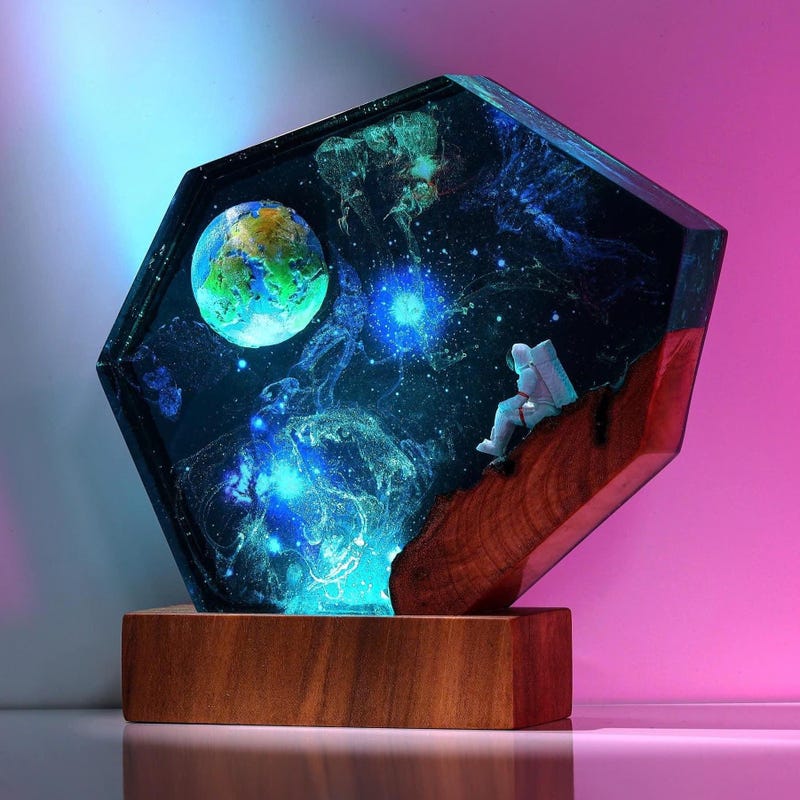 Space Lamp - Etsy