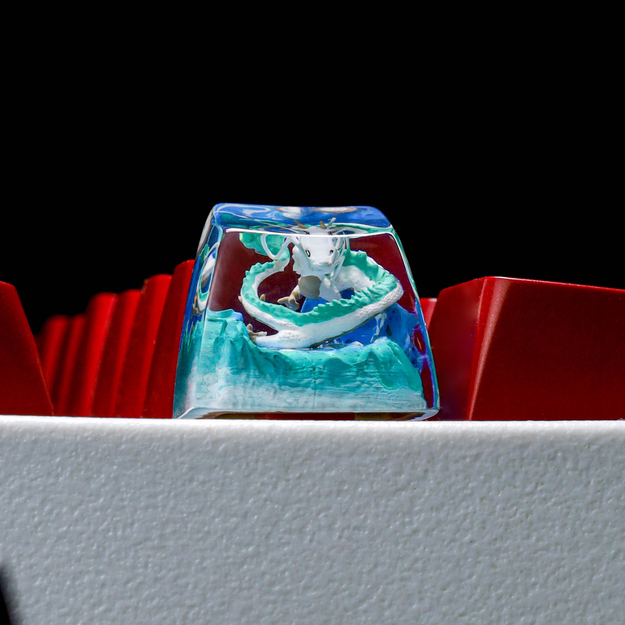 Mystery Dragon Keycap Blue Dragon Keycap Keycaps Anime - Etsy UK