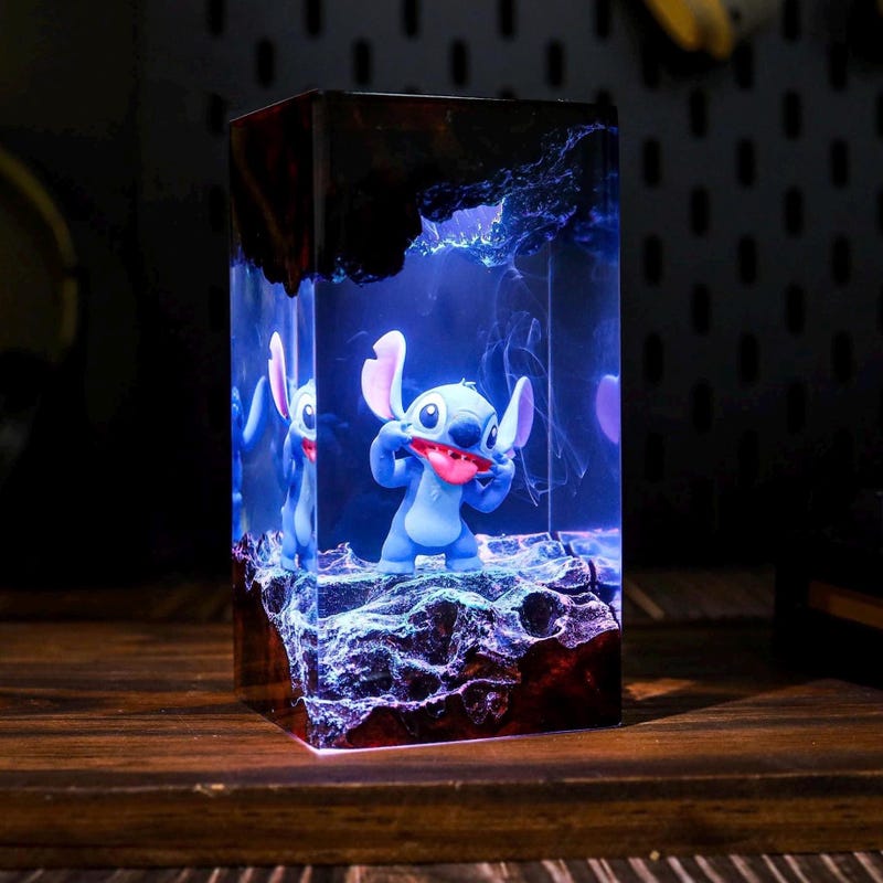 Stitch Night Light - Etsy