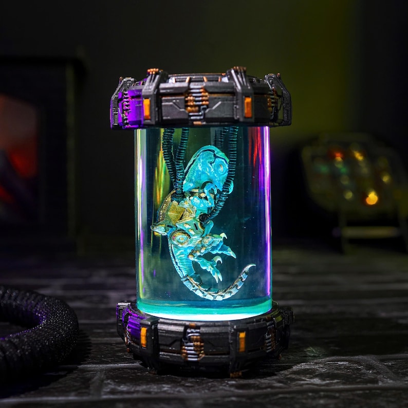 Raptor Dinosaur Figurine Raptor Dinosaur Night Lamp, Custom Epoxy Resin ...
