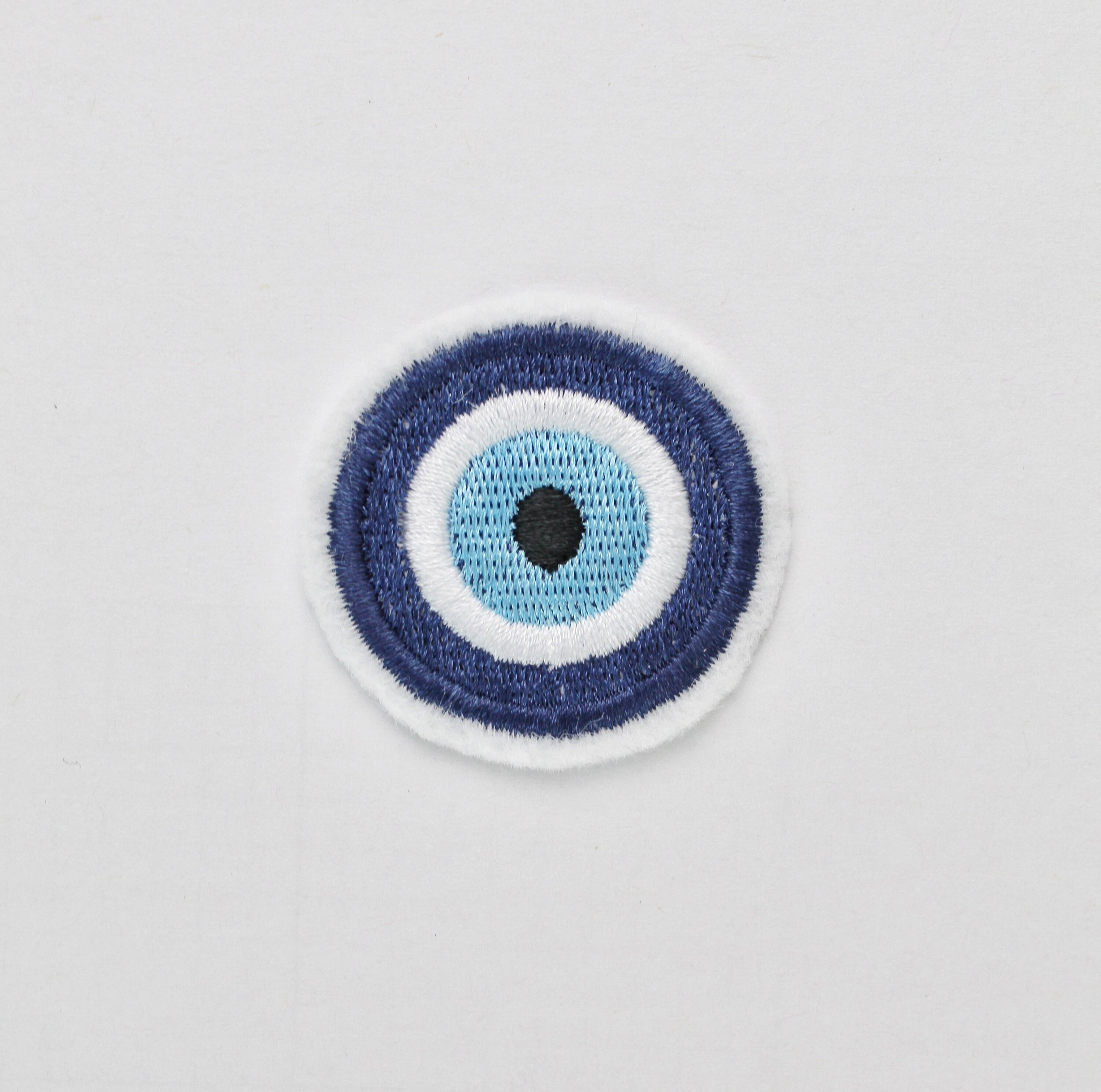 Evil Eye Iron-on Embroidered Patch - Etsy