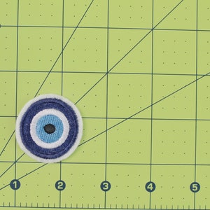 Evil Eye Iron-on Embroidered Patch - Etsy