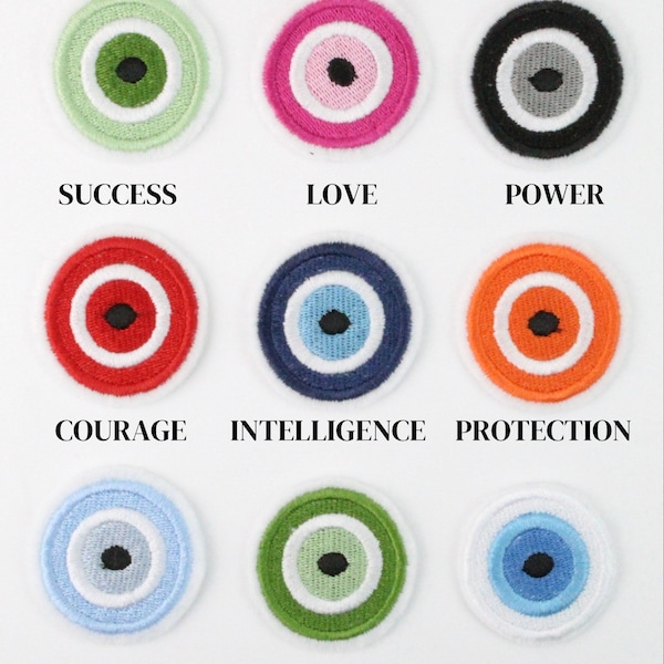 Evil Eye Patch - Etsy