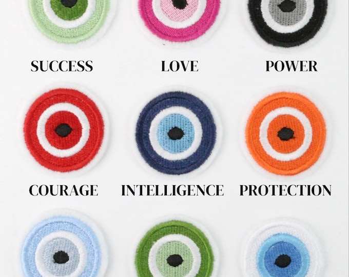 Evil Eye Patch - Etsy