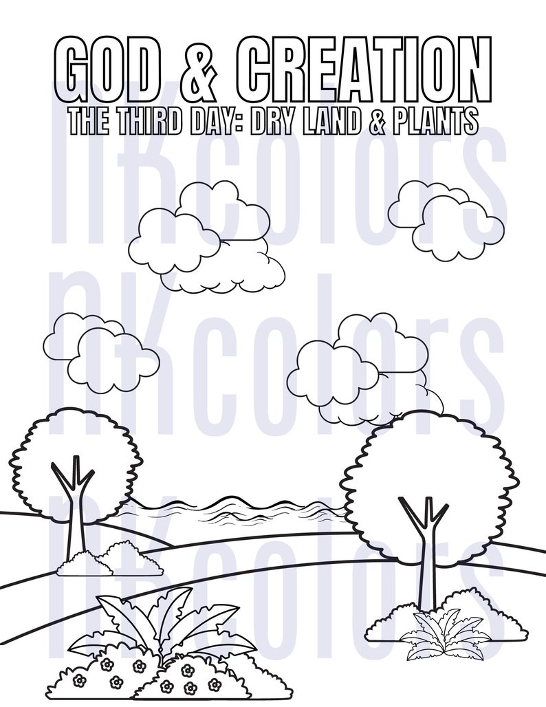 God & Creation: Day 1-3 (special Package) - Etsy