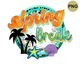 Spring Break Png - Etsy