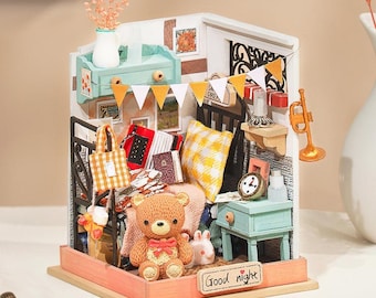 Robotime Rolife Taste Life(kitchen) DIY Miniature Dollhouse DS015 ...