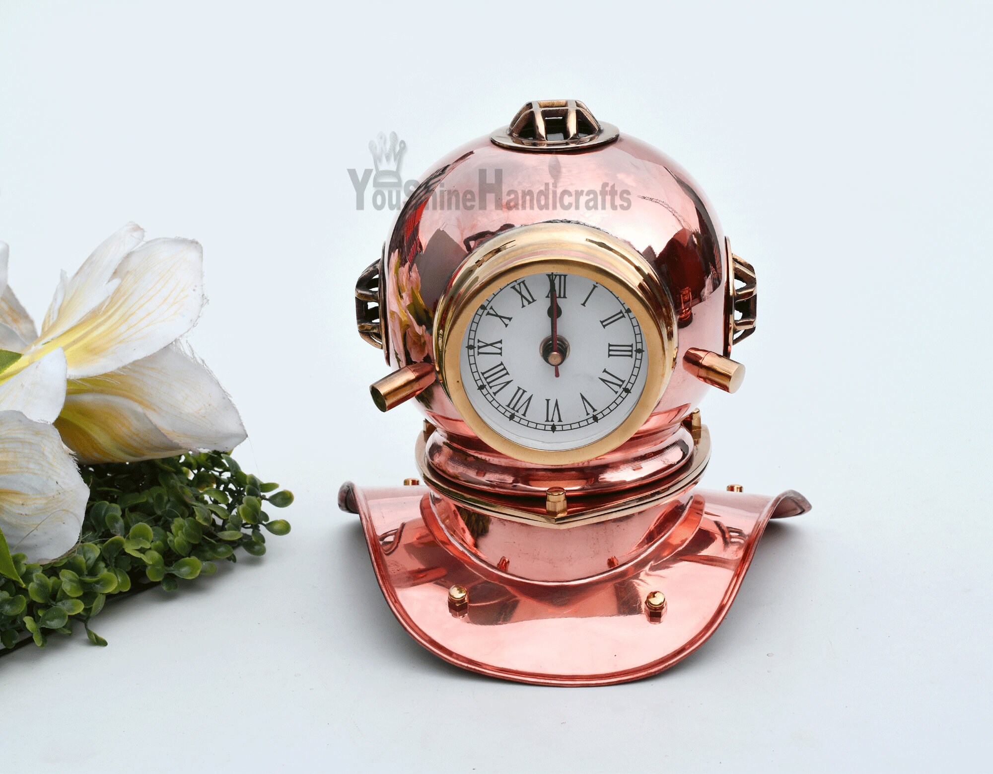 Height 7 Inch Gif for family & Friends Copper Diver Helmet Unique ...