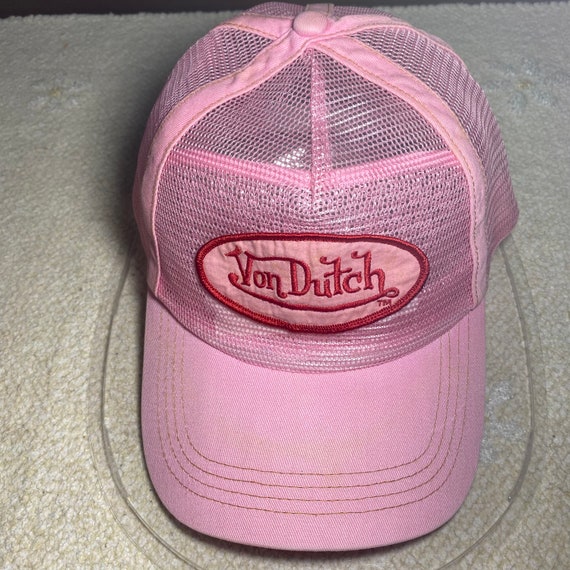 Rare Vintage Von Dutch Trucker Mesh Snapback Full Mesh Made in | Etsy
