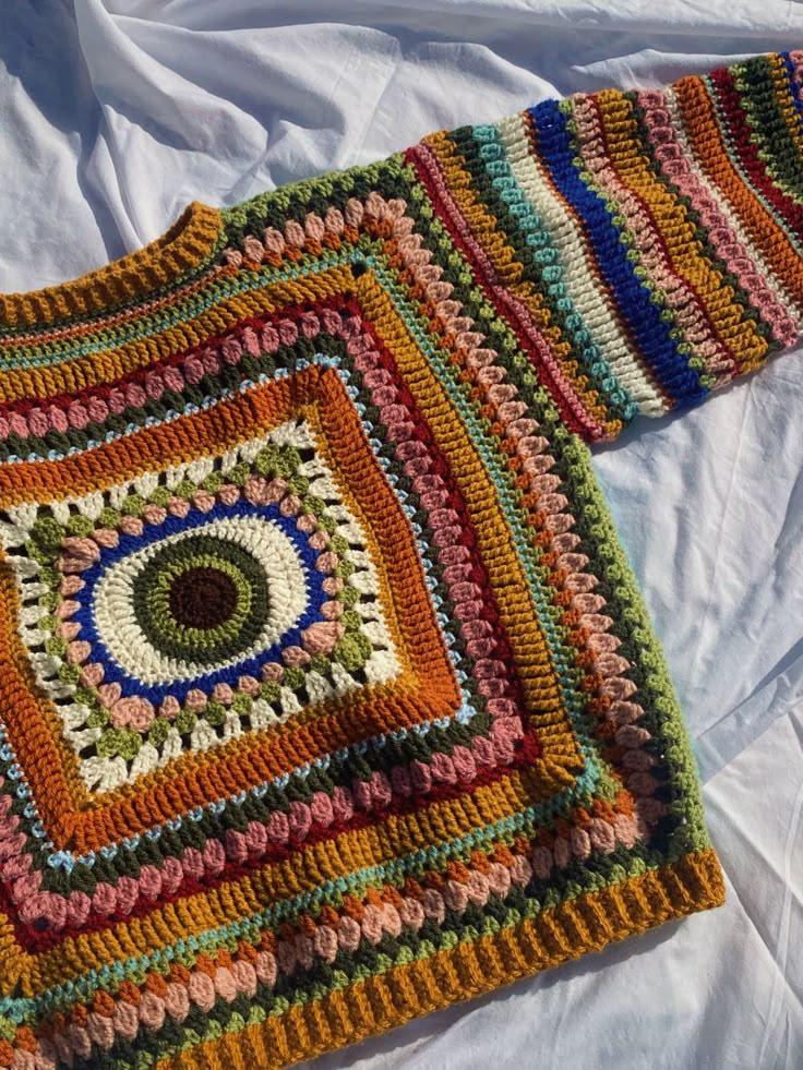 Crochet Eye Sweater Pattern - Etsy