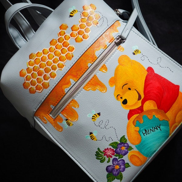 Painted Backpack - Etsy