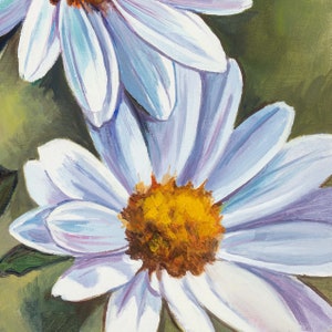 Daisy and Ladybug PRINT, Flower and Insect Painting, Farmhouse ...