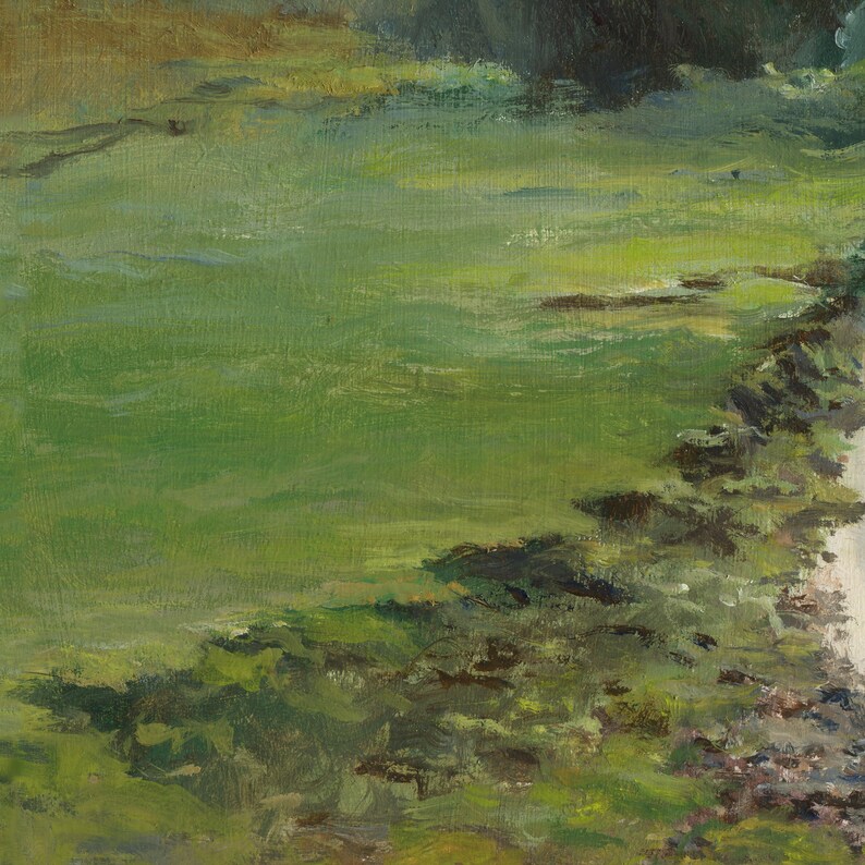 Forest River Art ORIGINAL Vintage Nature Oil Painting - Etsy