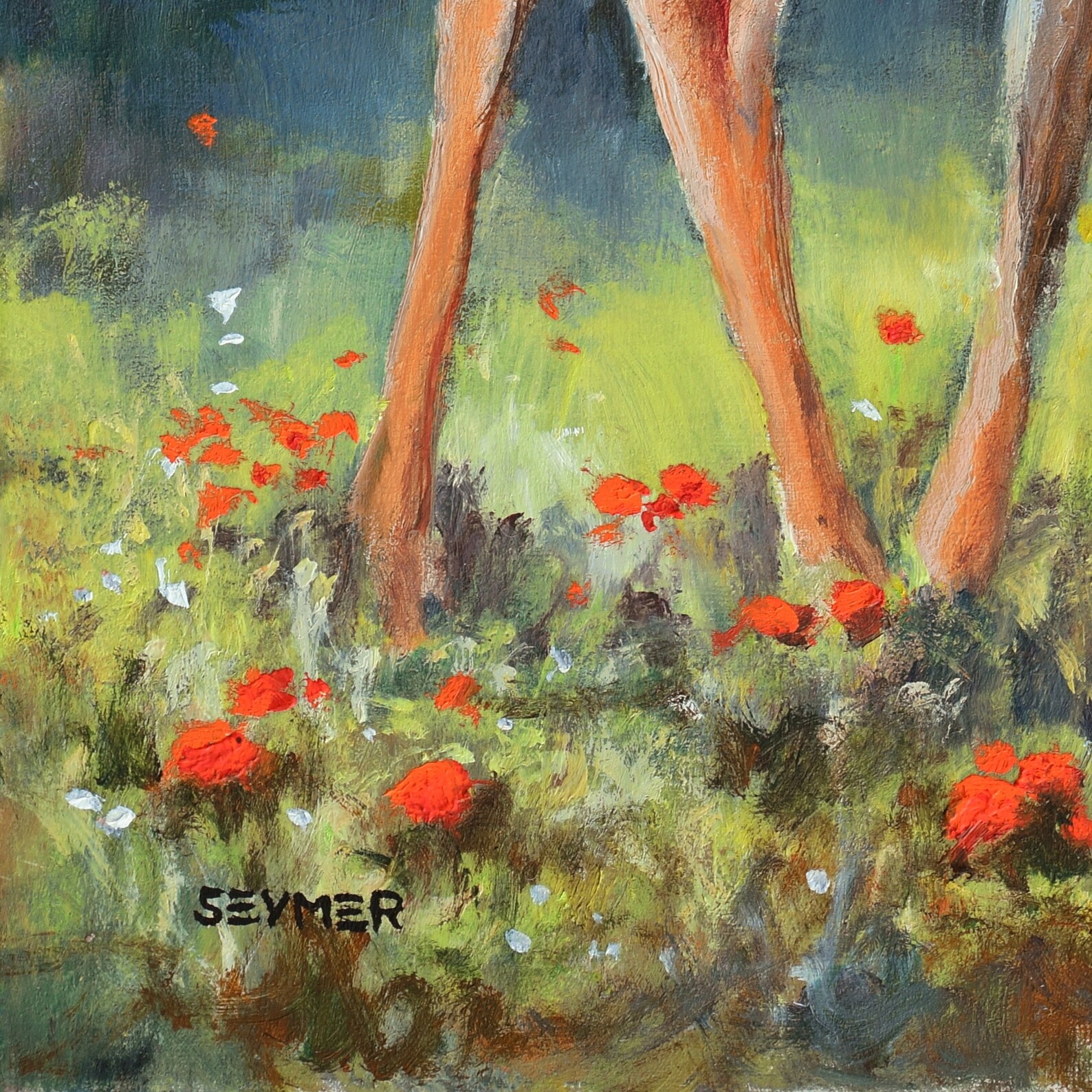 Fawn Artwork Original, Cute Animal Oil Painting, Little Deer Artwork ...