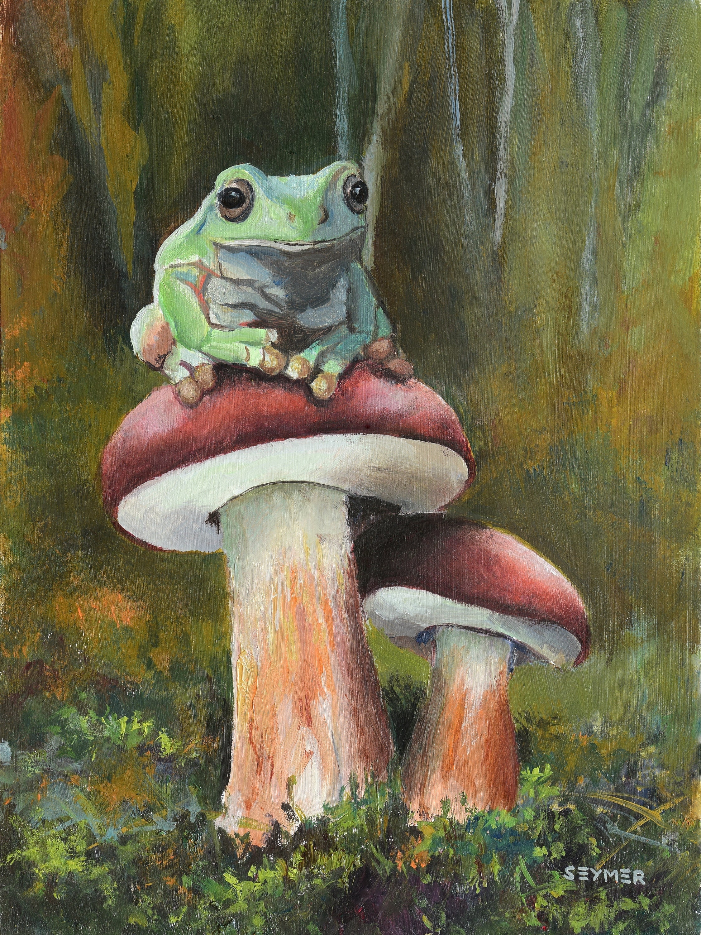 Toad Painting
