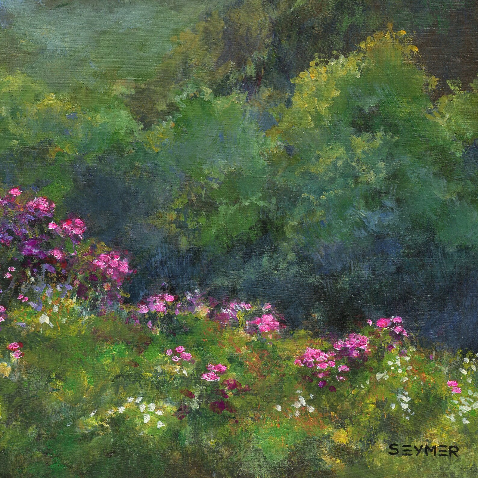 Blue Ridge Oil Painting Print Mountains Panoramic Wall Print - Etsy